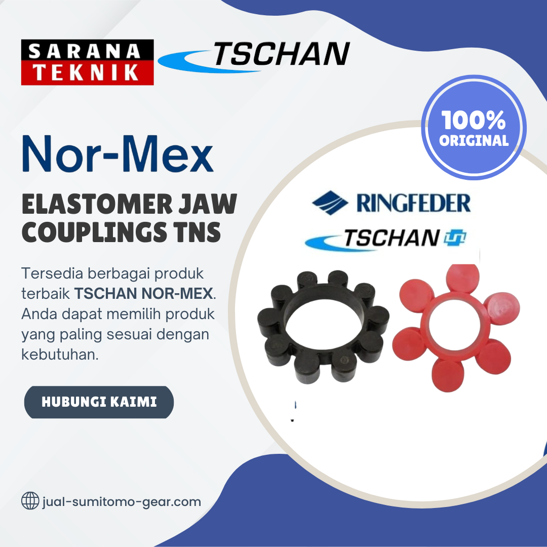 ELASTOMER JAW COUPLINGS TNS - TSCHAN NOR-MEX
